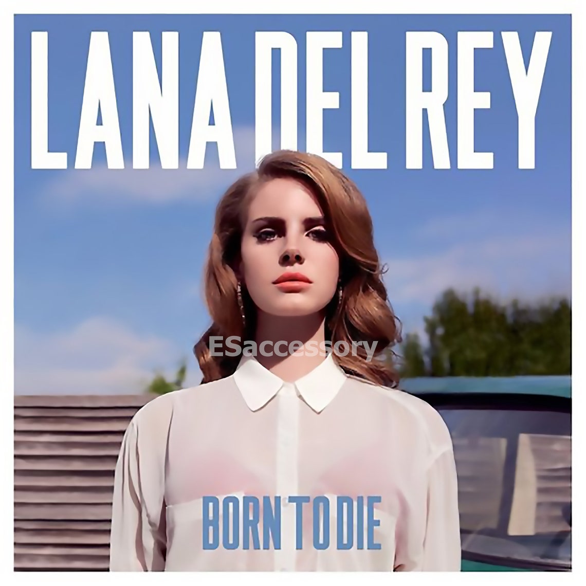 Lana Del Rey Born to Die Album Cover Printable Digital Poster ,lana Del ...