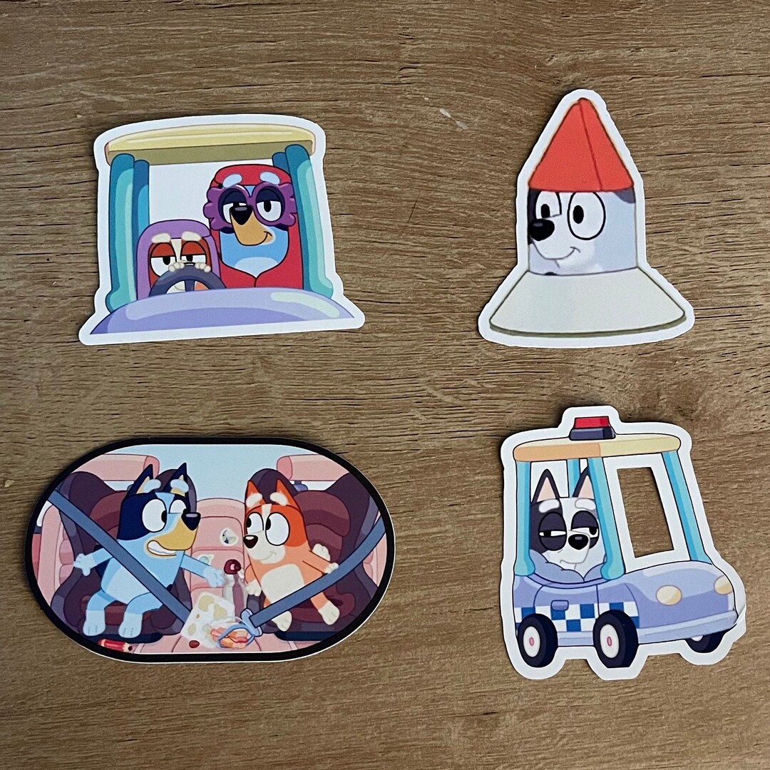 Bluey Vinyl Decal - Etsy Canada