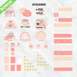 Digital Reading Journal, Book Review, Digital Journal Goodnotes, Fully ...