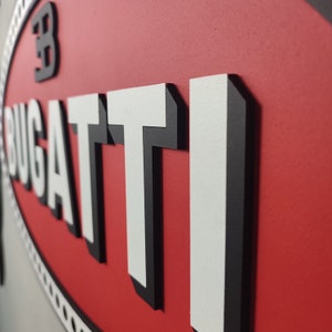 Bugatti Wall Decor, Bugatti Wood Sign, Bugatti Motor Vehicle Wall ...