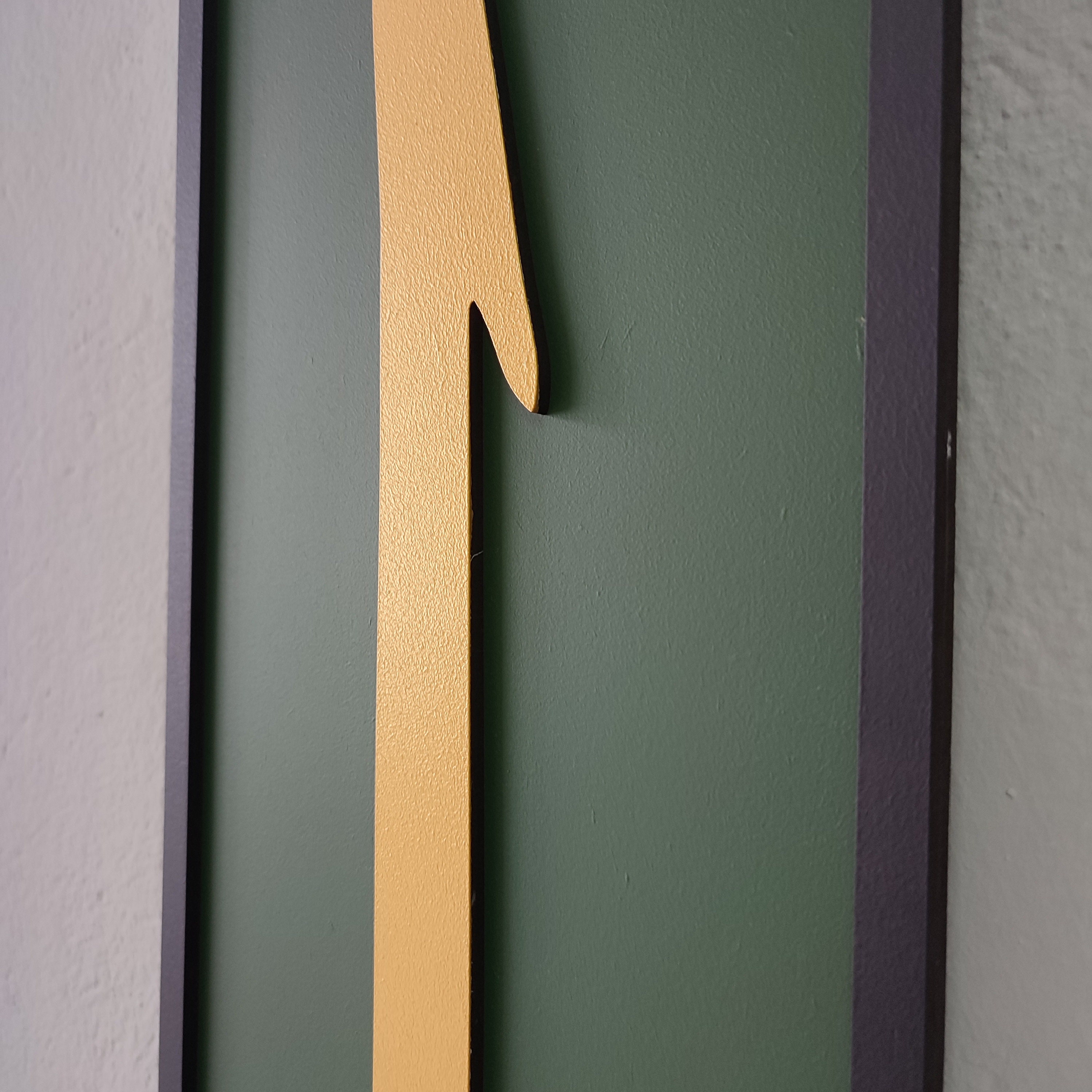 Wooden Elif Sign Islamic Calligraphy Wall Art for Spiritual - Etsy