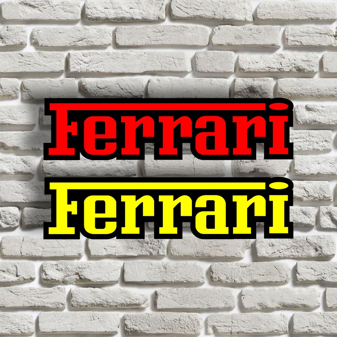 Ferrari Wall Decor Ferrari Wooden Sign Ferrari Motor - Etsy