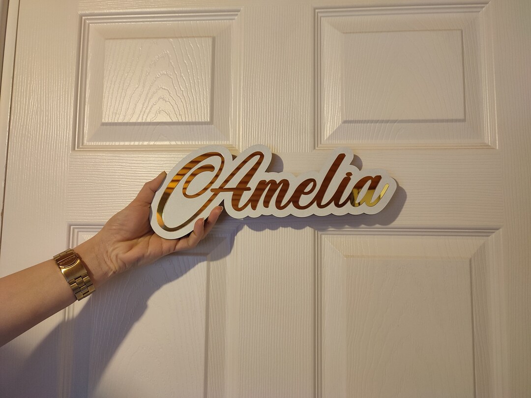 Customizable Name Plate, Special Names, Personalized Names, Desktop ...