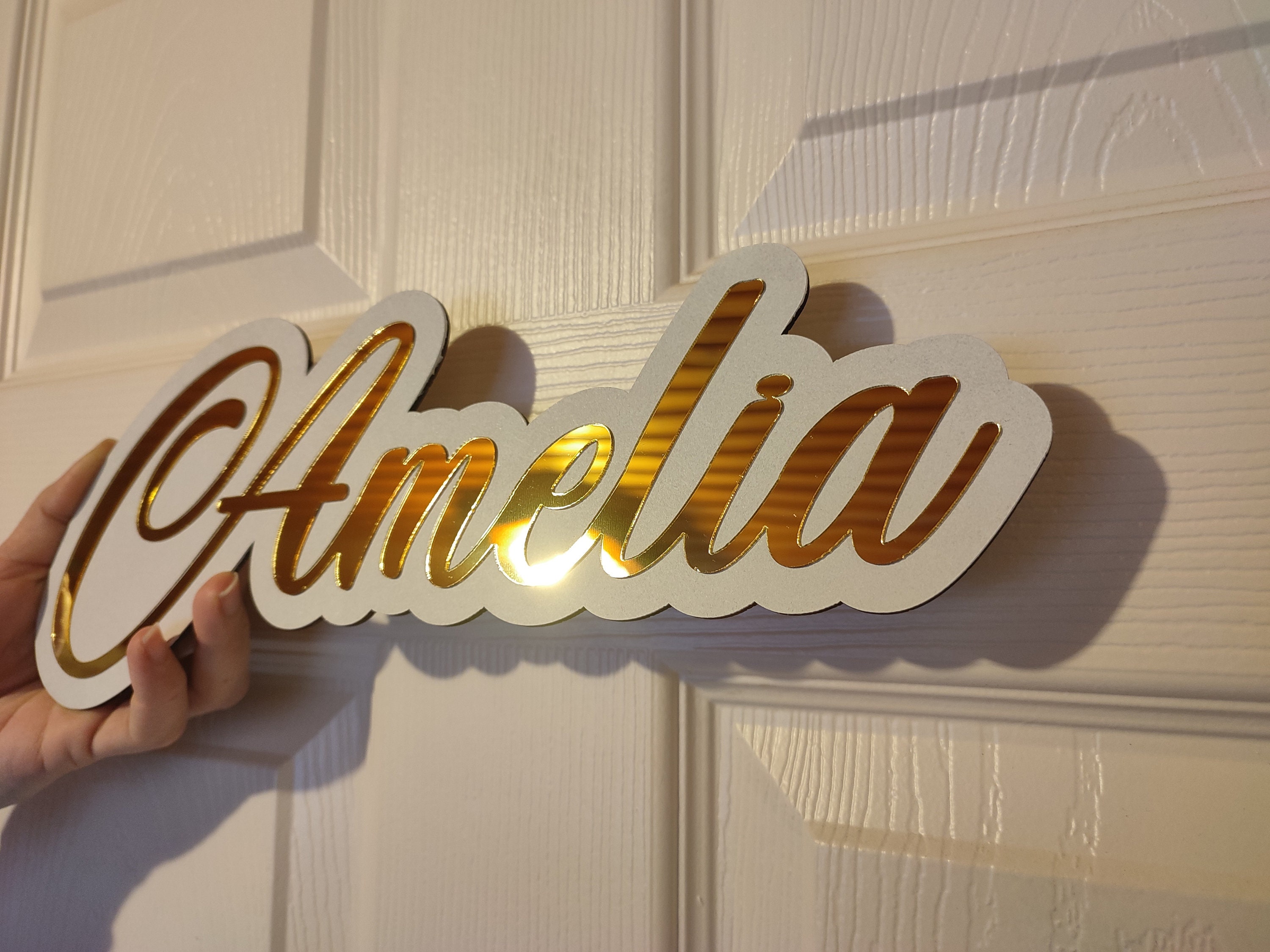 Customizable Name Plate, Special Names, Personalized Names, Desktop ...