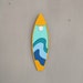 Wooden Surfboard Wall Art, Unique Wooden Surfboard Wall Decor for Ocean ...