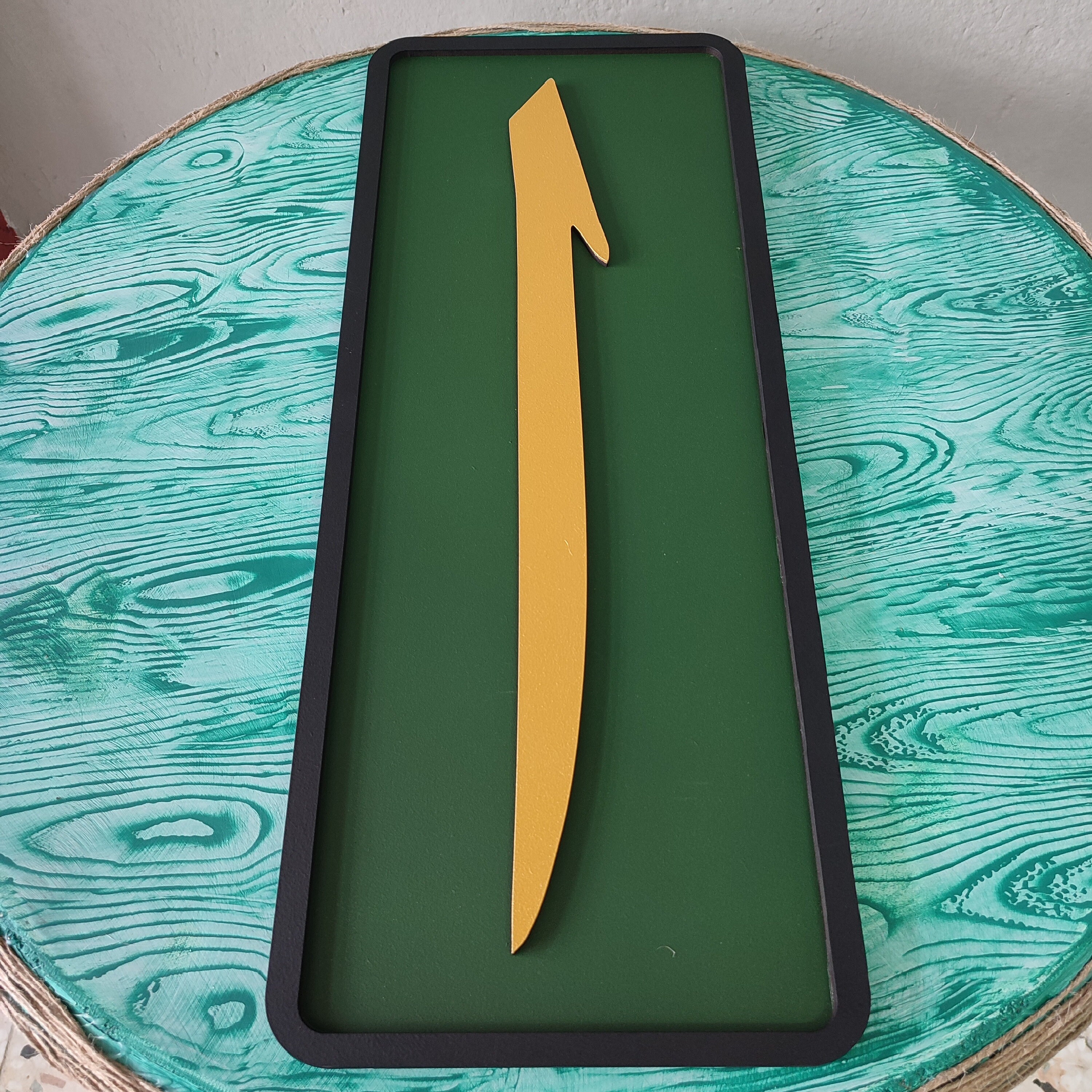 Wooden Elif Sign Islamic Calligraphy Wall Art for Spiritual - Etsy