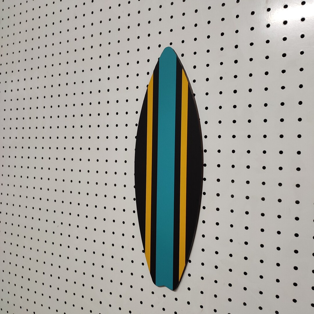 Surfboard Wall Decoration for Sea Fans Summer Colors Patterned, Beach ...