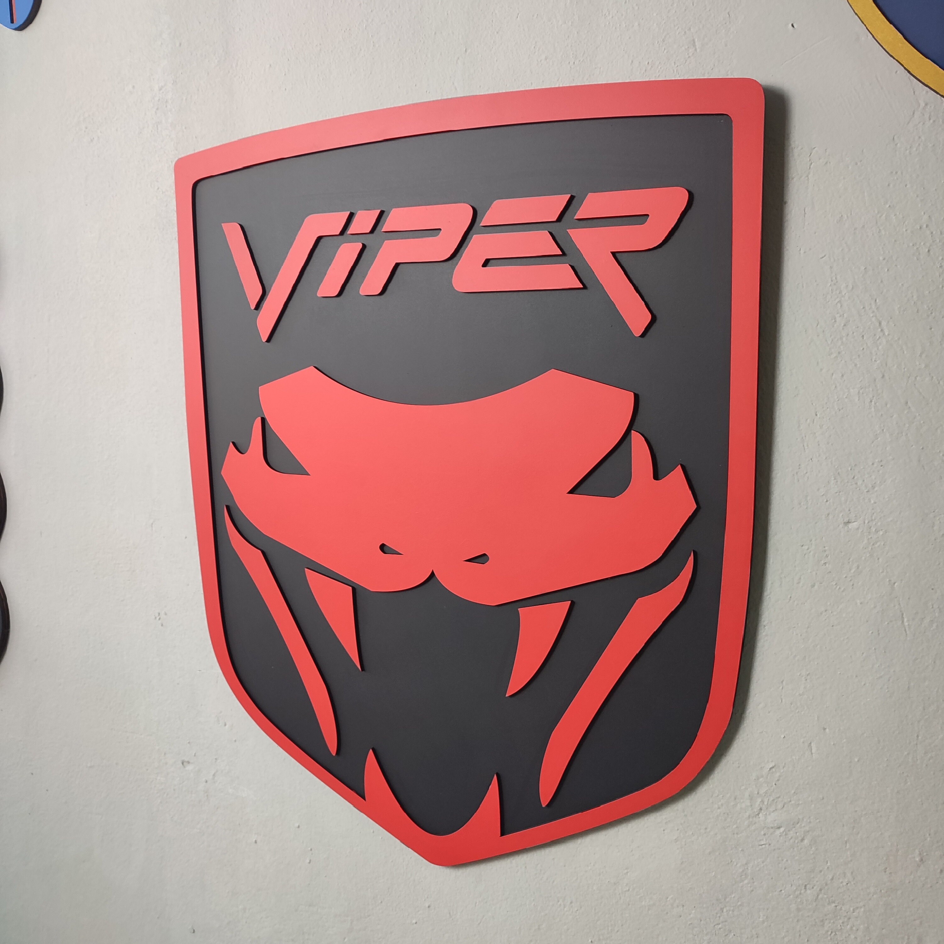 Viper Wall Decor Viper Snake Wood Sign Viper Snake Motor - Etsy