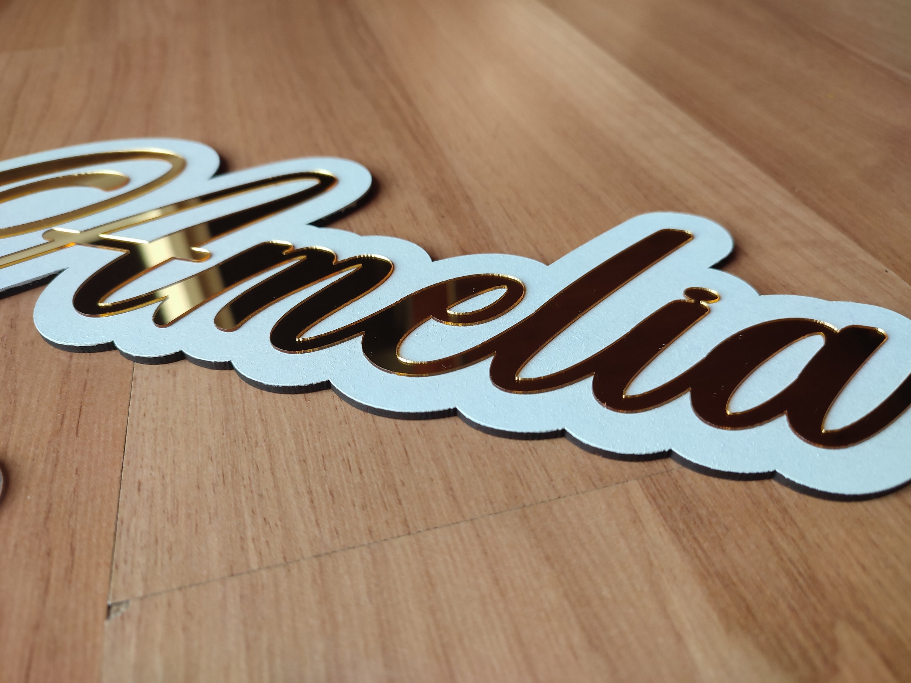 Customizable Name Plate, Special Names, Personalized Names, Desktop ...