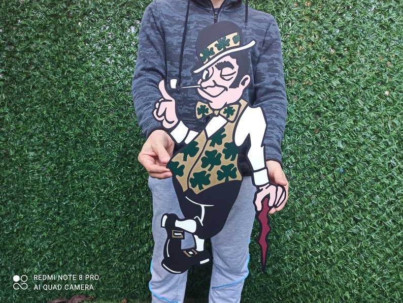 3D Boston Celtics, Boston Celtics Logo, Wall Art Boston Celtics, for ...