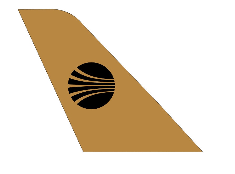 Black Logo, Continental Tail, United Airlines Tail Wall Art, Wooden ...