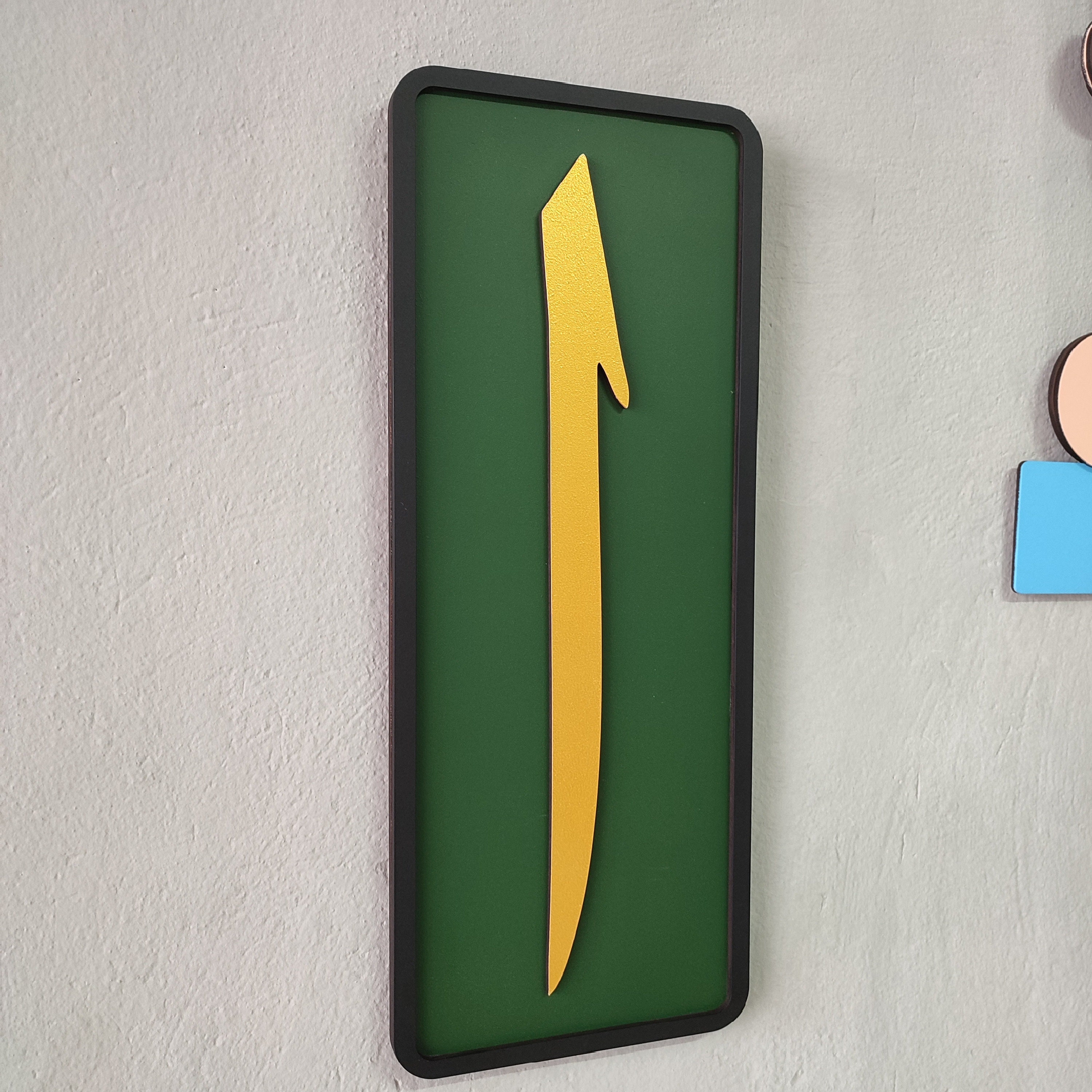 Wooden Elif Sign Islamic Calligraphy Wall Art for Spiritual - Etsy