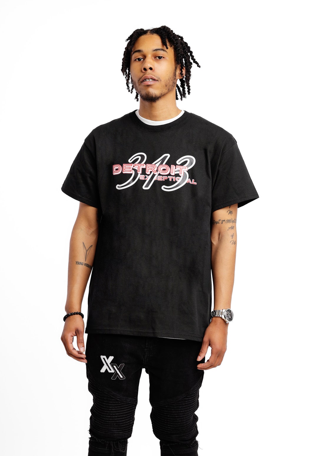 Detroit 313 T-shirt - Etsy