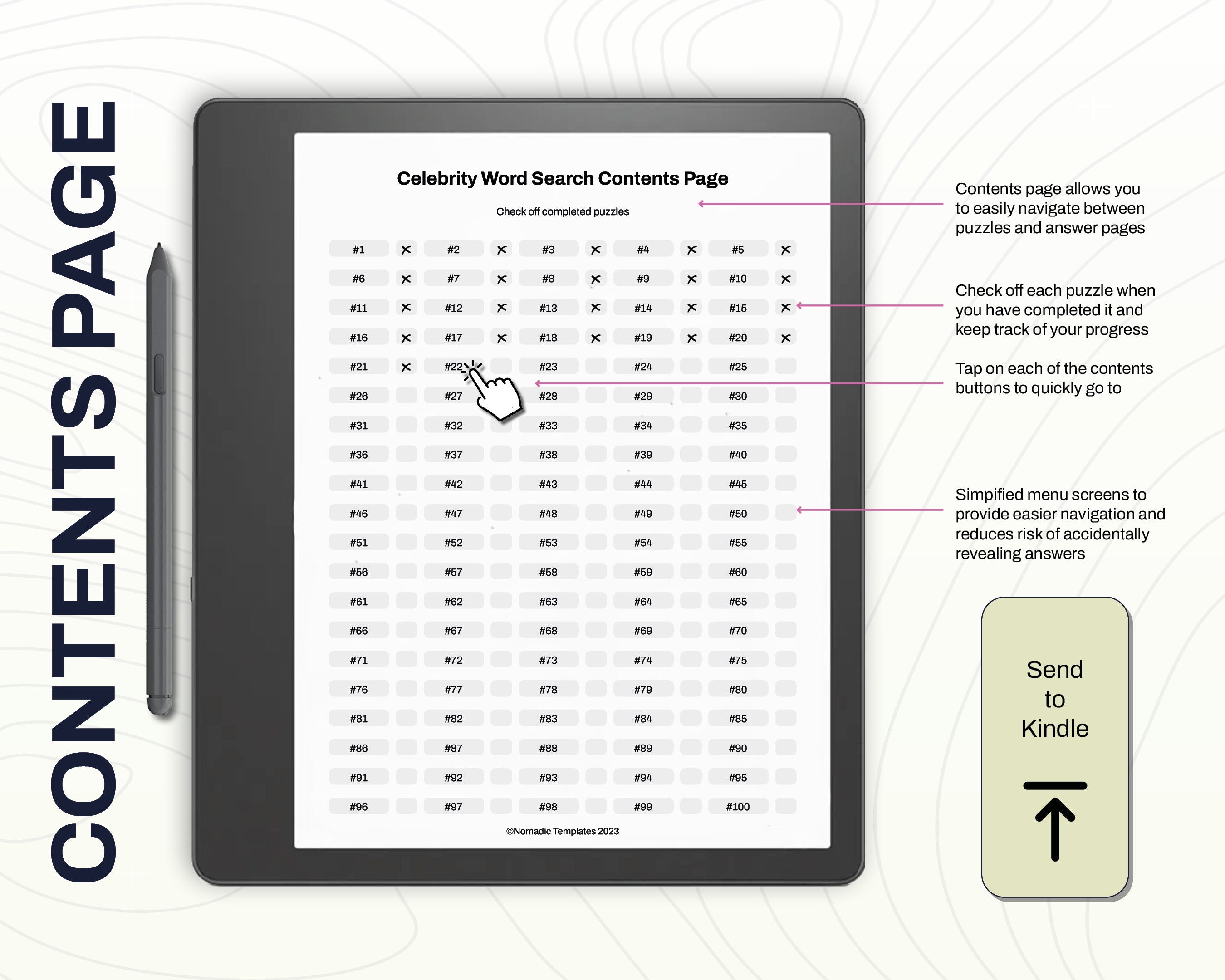 Kindle Scribe Word Search Bundle Celebrity Edition | Games and Puzzles ...