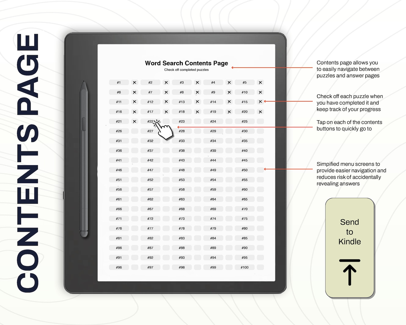 Kindle Scribe Word Search Bundle Volume 1 | Games and Puzzles ...