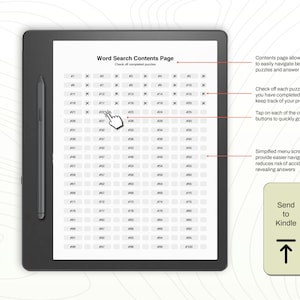Kindle Scribe Word Search Bundle Volume 1 | Games and Puzzles ...