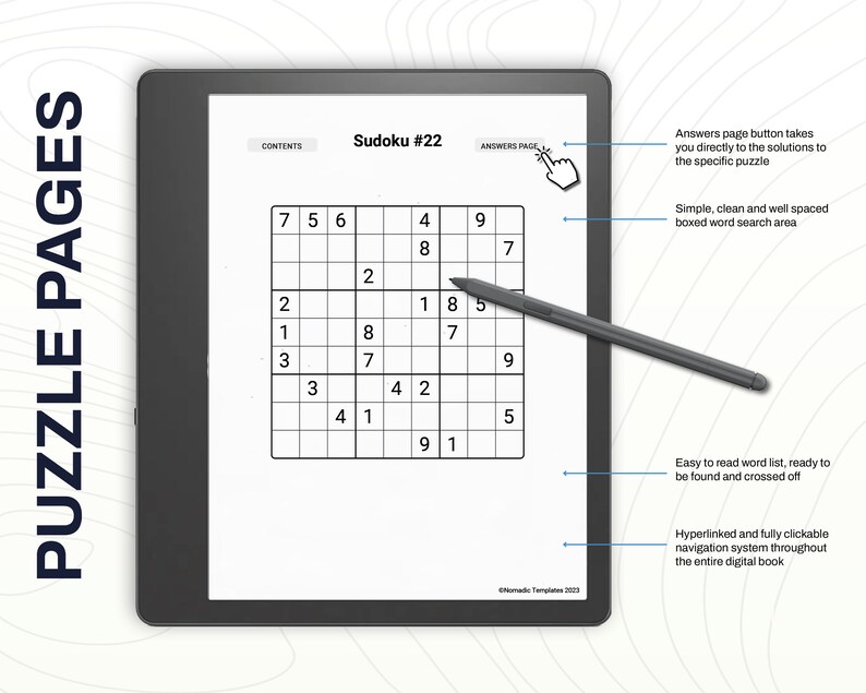 Kindle Scribe Games and Puzzle Bundle | Word Search, Sudoku, Mazes ...