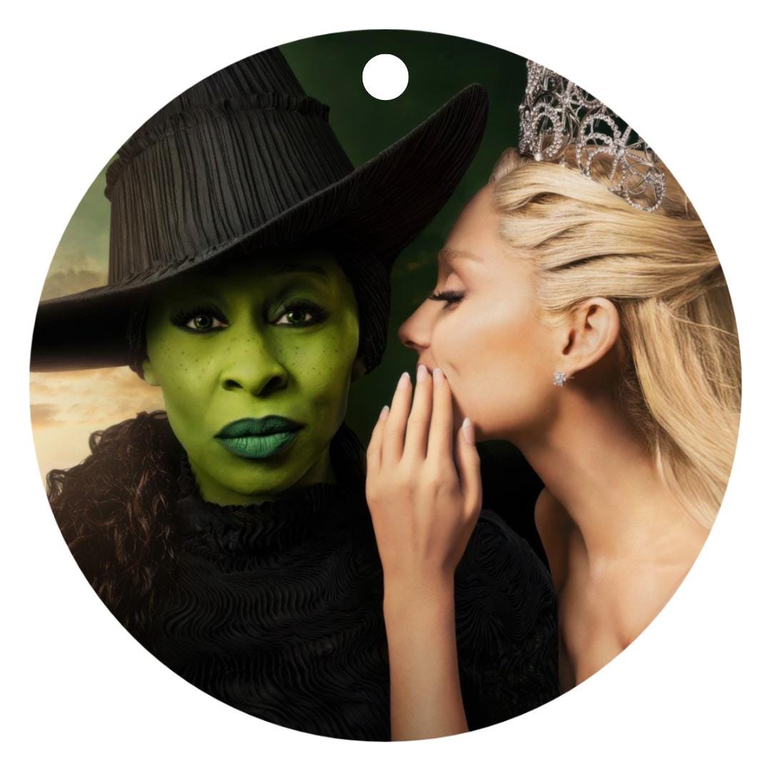 Wicked & Good Witches Wicked Keychain - Etsy