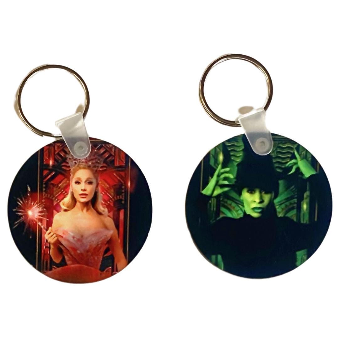 Popular Set Wicked Keychains - Etsy