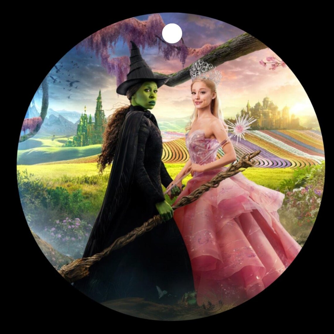 Are You a Good Witch or a Bad Witch Wicked Keychain - Etsy