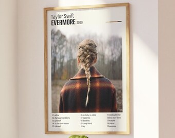 Evermore Album Cover Poster - Etsy