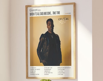Giveon Album Poster - Etsy