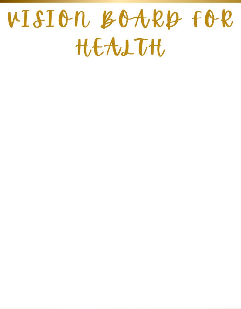 Printable Digital Vision Board for 2024, Vision Board Template, Vision ...