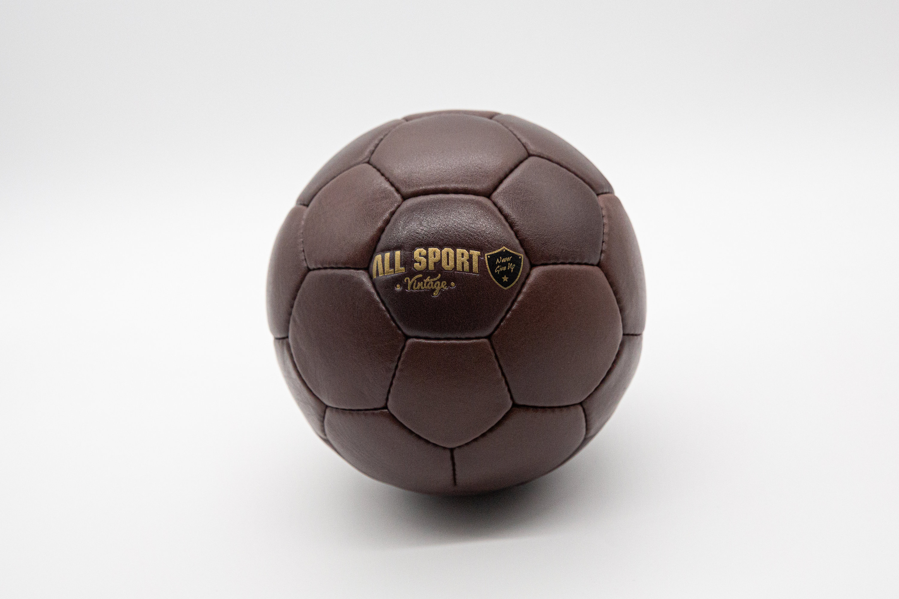 ALL SPORT VINTAGE Handball in Vintage Leather. Hand-sewn. French Brand ...
