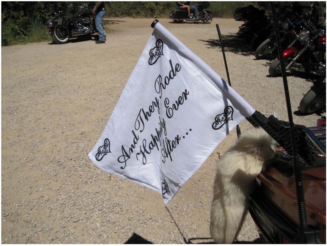 Motorcycle Biker Harley Honda Wedding Flag - Etsy