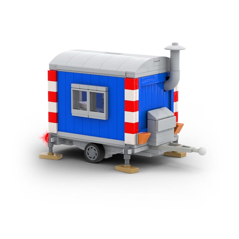 Construction Site Trailer - Building Instructions for Building Blocks ...
