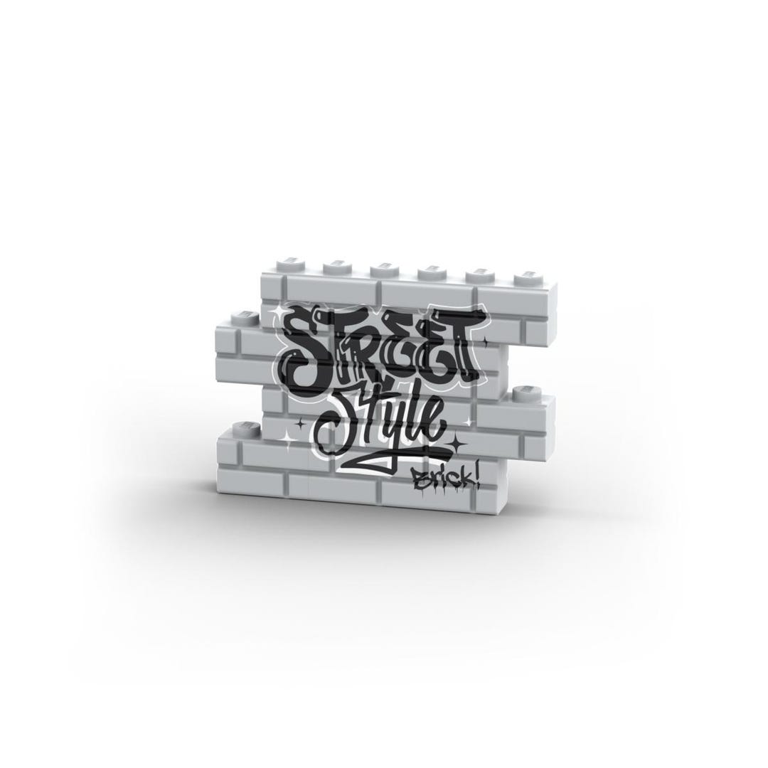 Street Style Graffiti Wall - Original LEGO® Bricks - Etsy