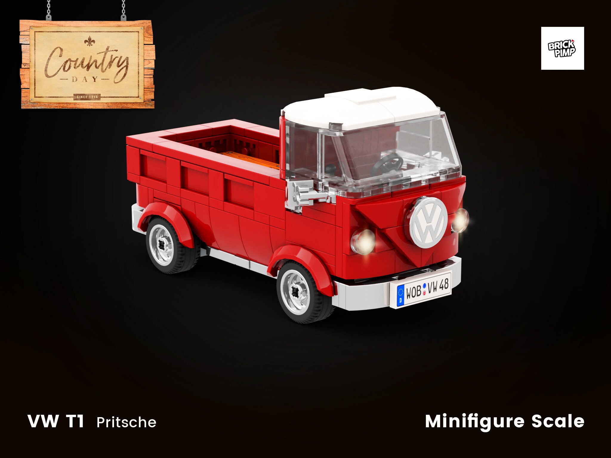 VW T1 Pritsche Building Instruction for Building Blocks - Etsy