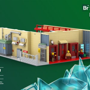 BREAKING BAD Meth Lab Building Instruction for Building Blocks - Etsy