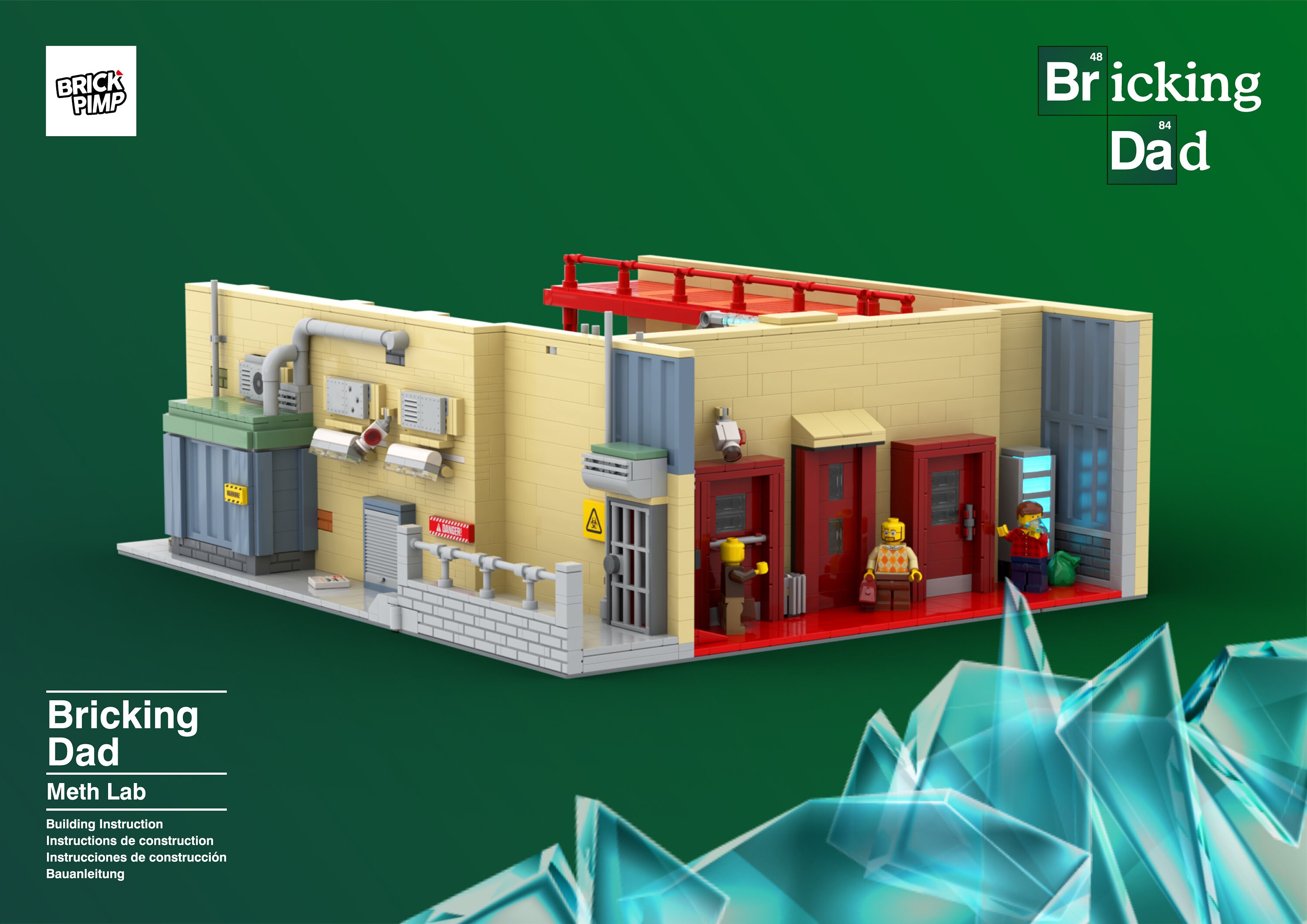 BREAKING BAD Meth Lab Building Instruction for Building Blocks - Etsy