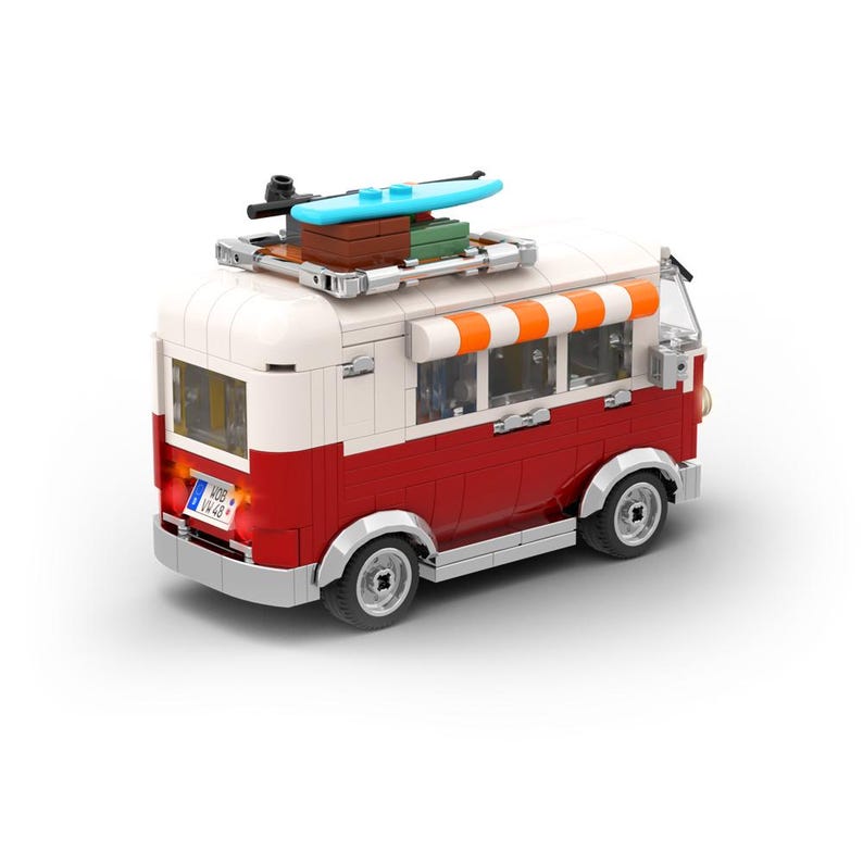 VW T1 | Camper - Building Instructions for Building Blocks (10222) - Etsy