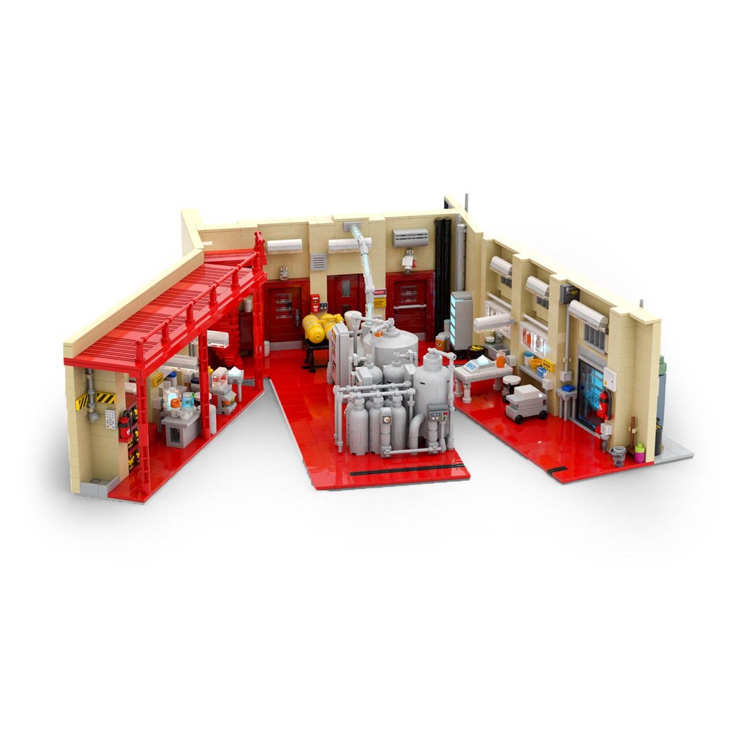 BREAKING BAD | Meth Lab - Building Instructions for Building Blocks - Etsy