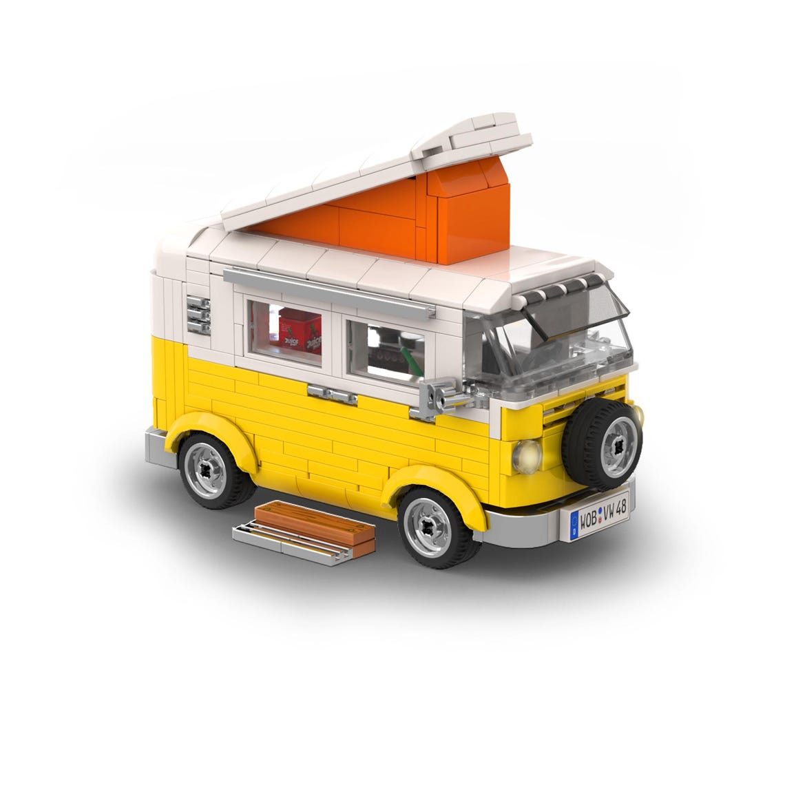 VW T2 | Camper - Building Instructions for Building Blocks (10279) - Etsy