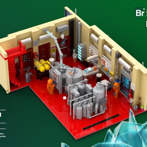 BREAKING BAD Meth Lab Building Instruction for Building Blocks - Etsy