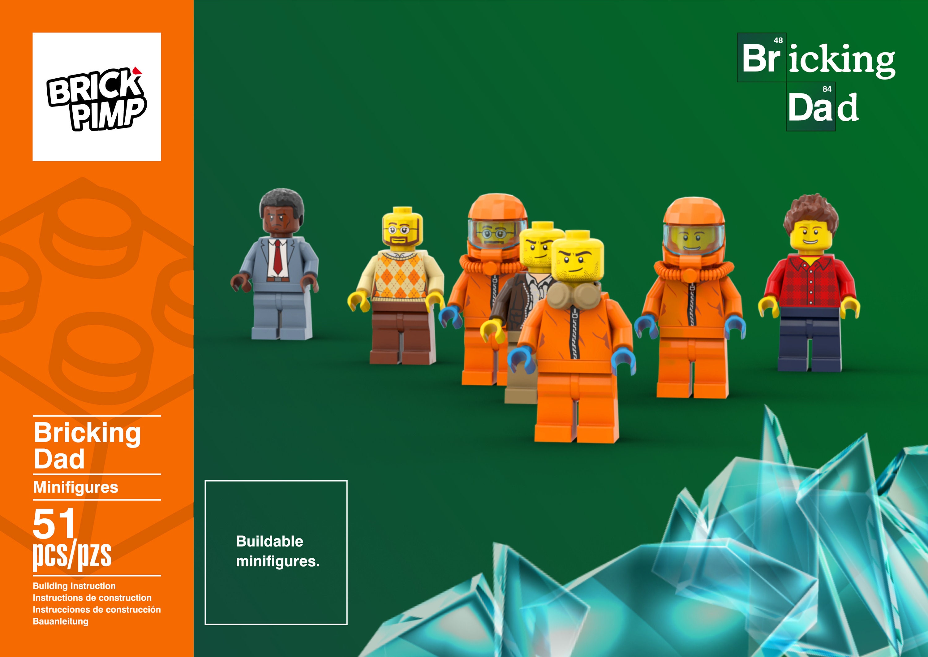 BREAKING BAD Meth Lab Building Instruction for Building Blocks - Etsy