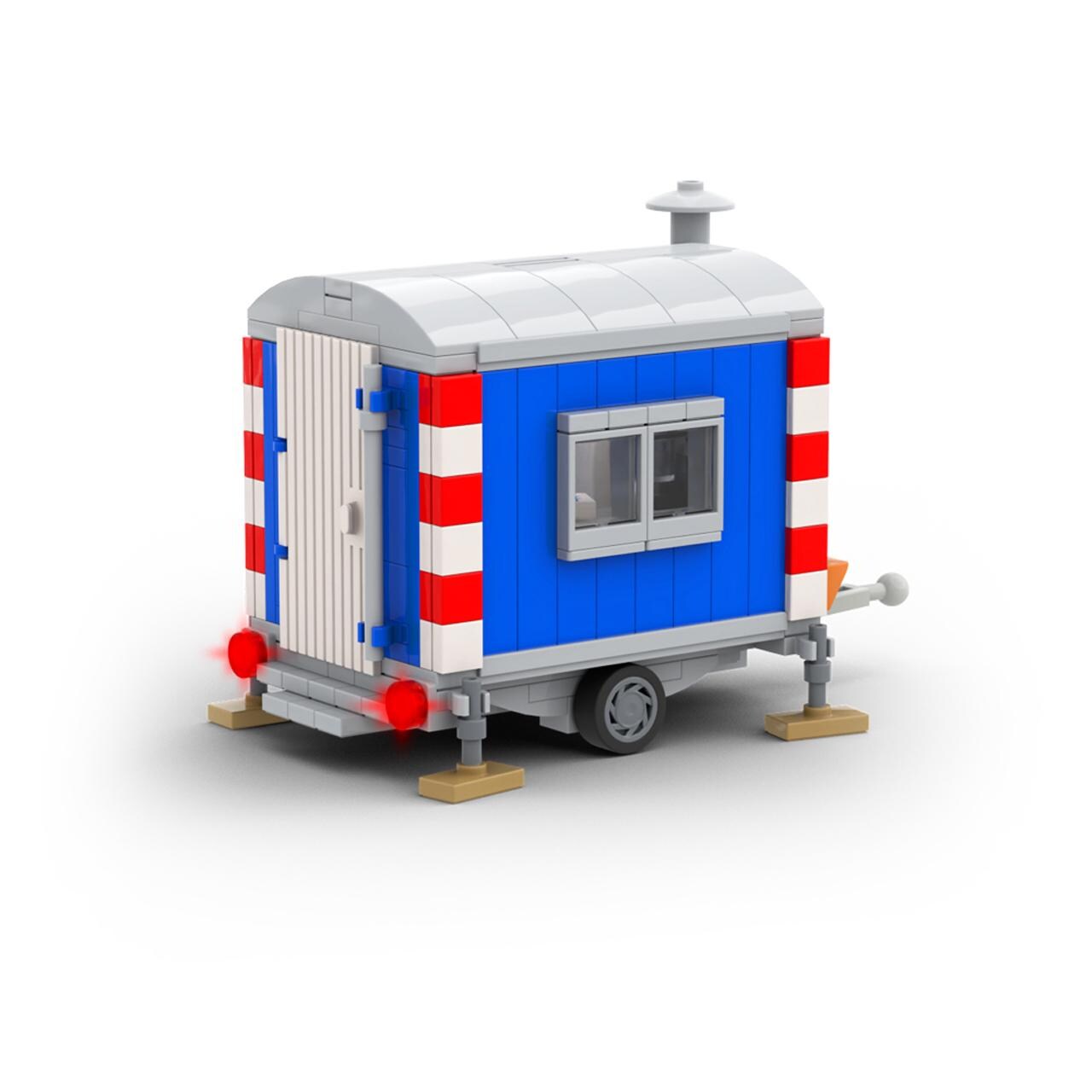 Construction Site Trailer - Building Instructions for Building Blocks ...