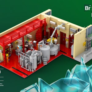 BREAKING BAD Meth Lab Building Instruction for Building Blocks - Etsy
