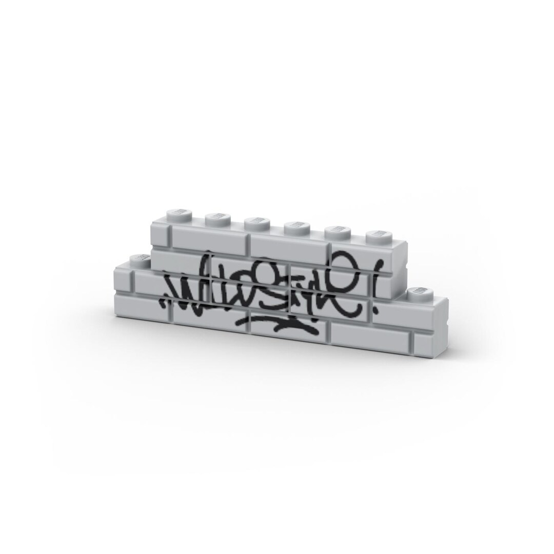 Wildstyle Graffiti Tag - Original LEGO® Bricks - Etsy