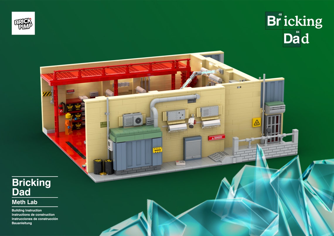 BREAKING BAD Meth Lab Building Instruction for Building Blocks - Etsy