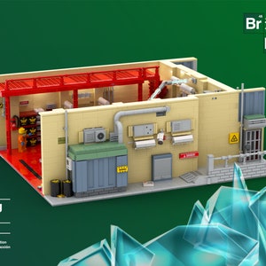 BREAKING BAD Meth Lab Building Instruction for Building Blocks - Etsy