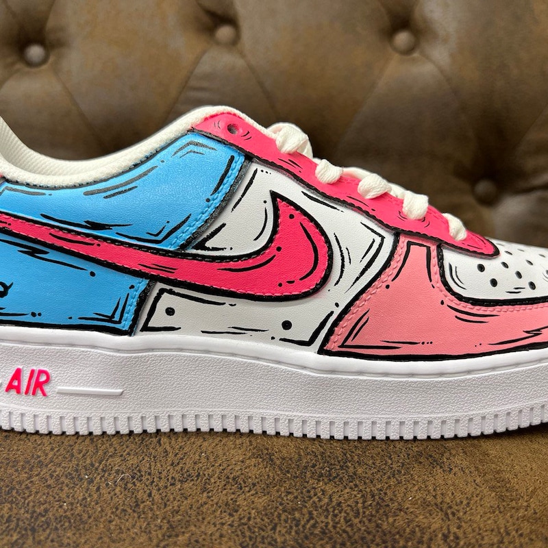 Custom Cartoon Shoes - Etsy