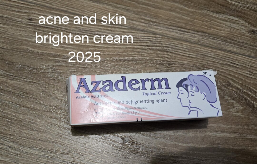 Azaderm Azelaic Cream 30 Grams Tube ,2025, All Skin Types ,ship Same ...