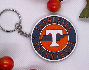Tennessee Volunteers University of Tennessee Keychain Key Fob - Etsy