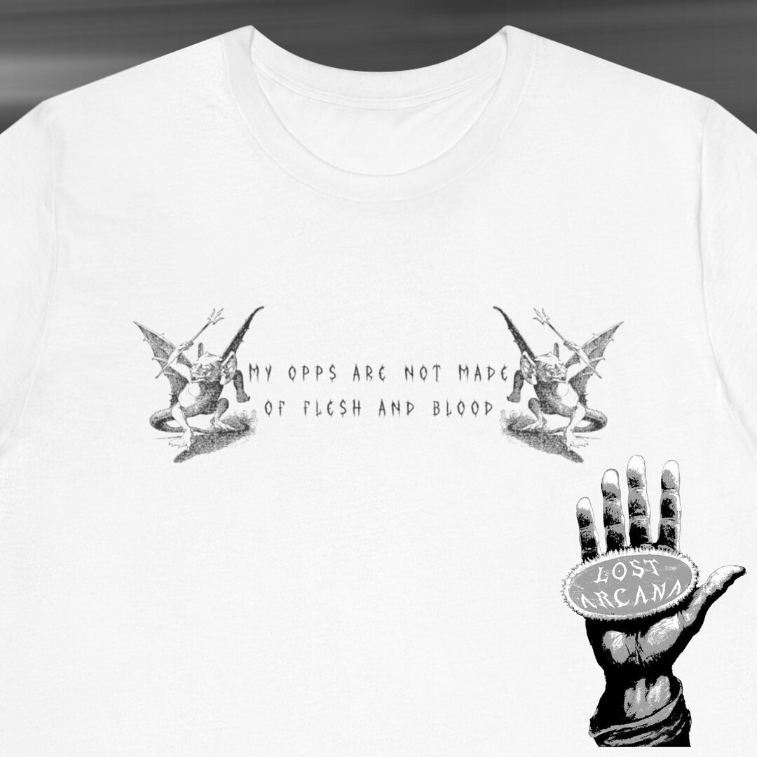 Flesh and Blood Gothic Weirdcore Trendy T-shirt - Etsy