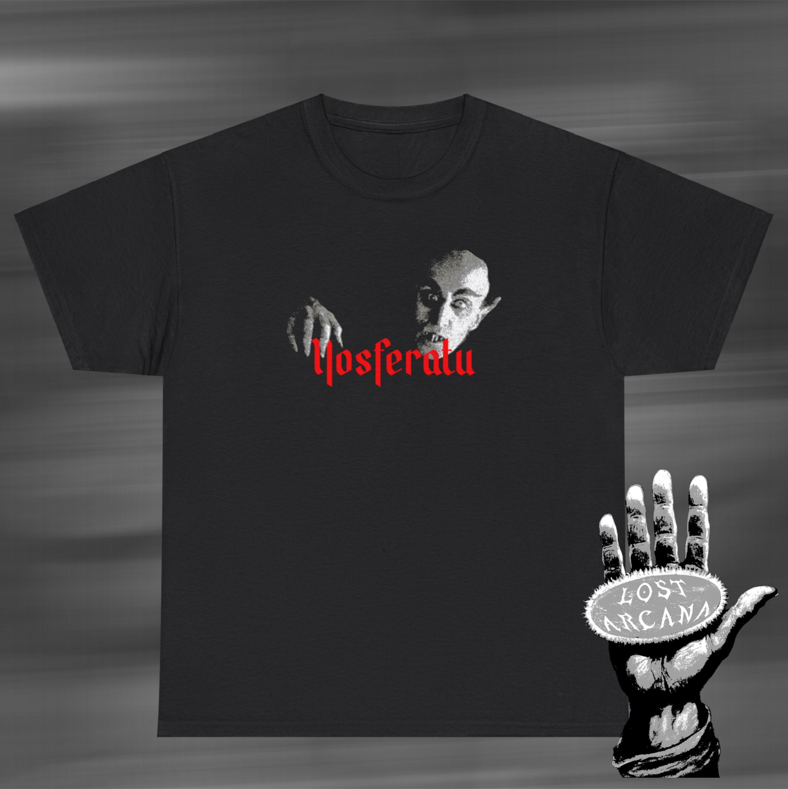 Nosferatu 1922 Tee, Horrorcore, Gothic Aesthetic, Unisex Grunge, Scary ...