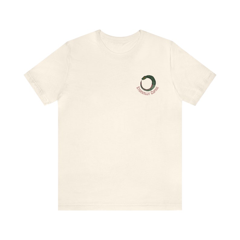 Eternally Coping Ouroboros Weirdcore Trendy Funny Unisex T-shirt - Etsy